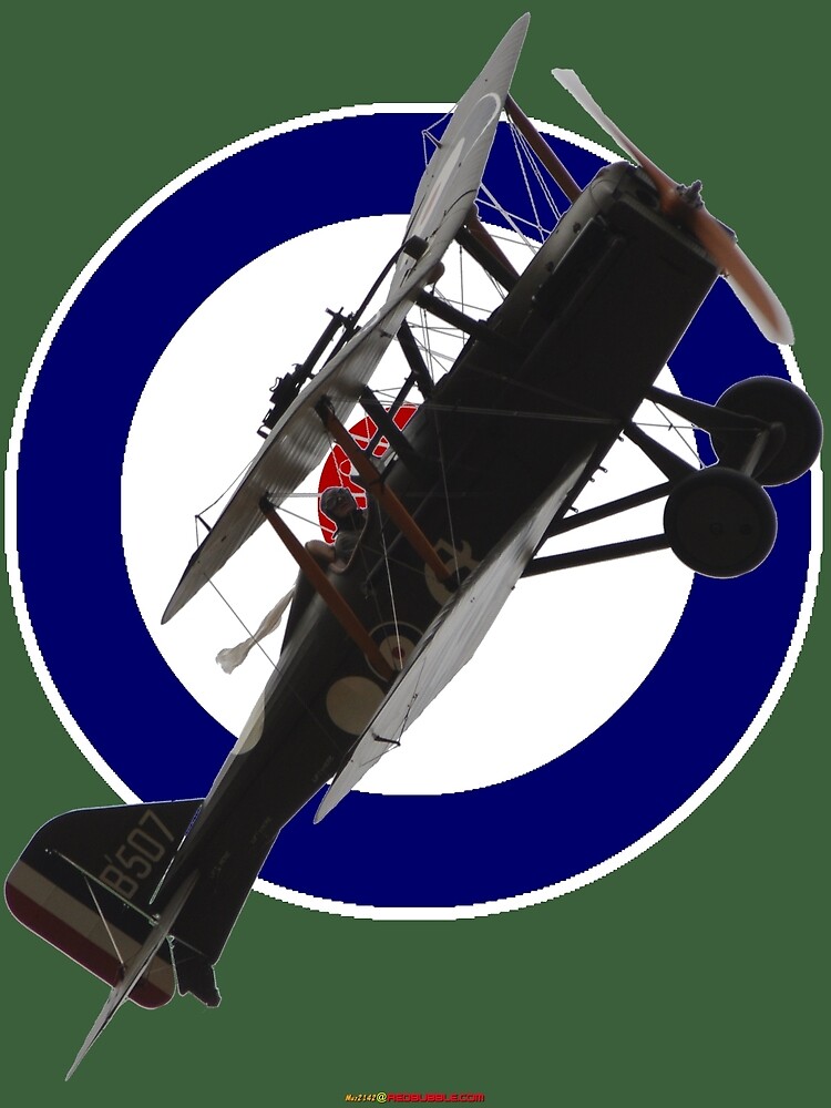 "WW1 RAF Roundel SE5A B507 Design" by muz2142 | Redbubble