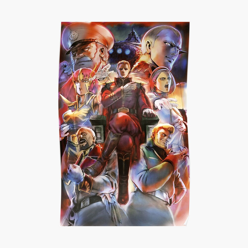 GUNDAM』Principality of Zeon" Poster by yunchulkim | Redbubble