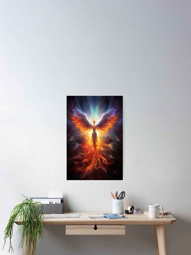 "Phoenix Rising" Poster for Sale by foreverinlove | Redbubble