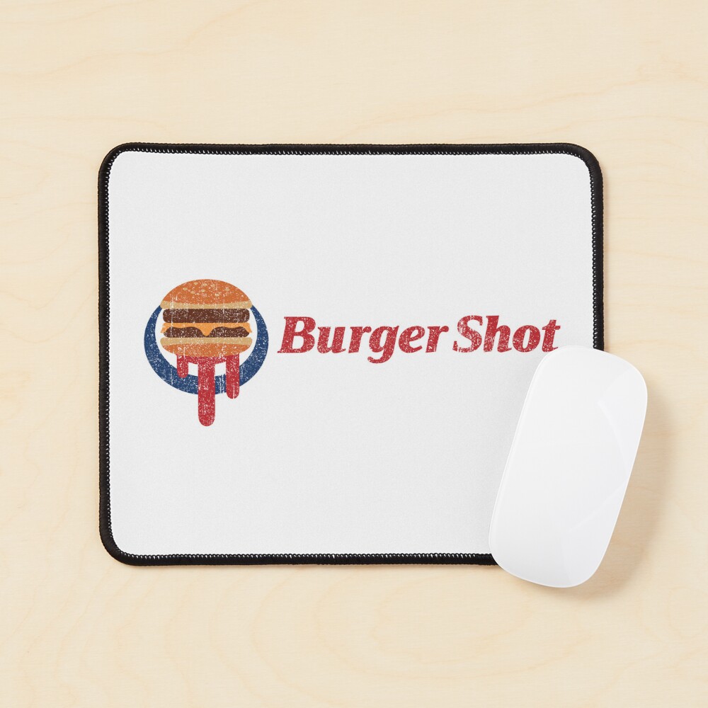 "Burger Shot (Variant)" Sticker for Sale by huckblade | Redbubble