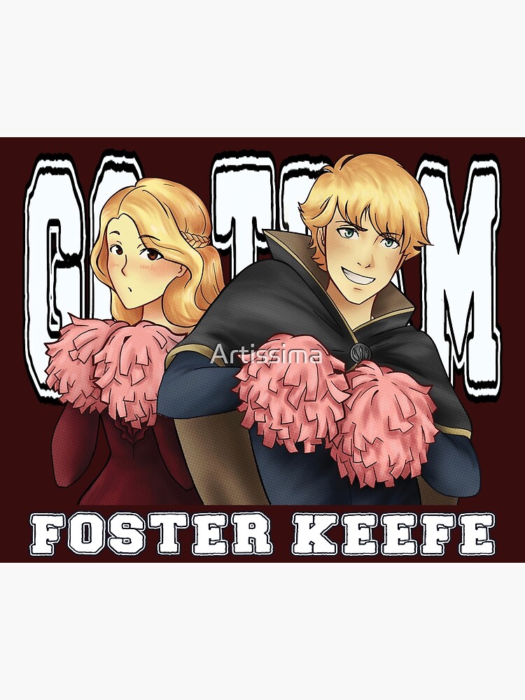 "Team Foster-Keefe" Poster for Sale by Artissima | Redbubble