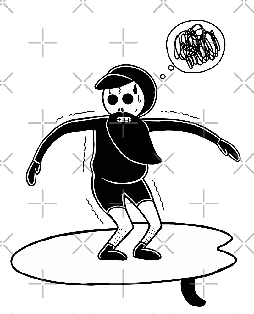 "Skull Surfer feels freezing cold because he's left his fullsuit ...