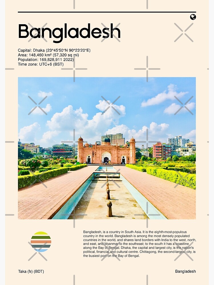 "Visit Bangladesh (Travel poster)" Poster for Sale by RabbitK | Redbubble