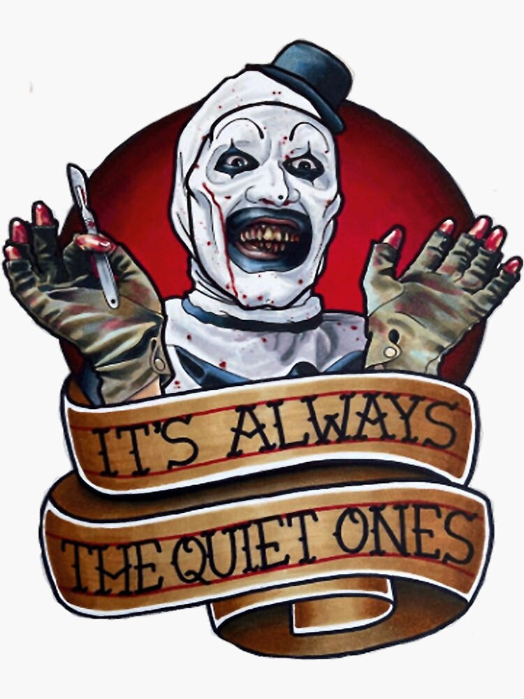"terrifier 2" Sticker for Sale by YerikAsis | Redbubble