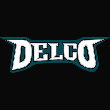 "Delco Eagles Logo " Sticker for Sale by IsaGalleryA | Redbubble
