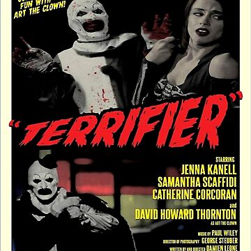 "Terrifier art the clown horror poster " Poster for Sale by YerikAsis ...