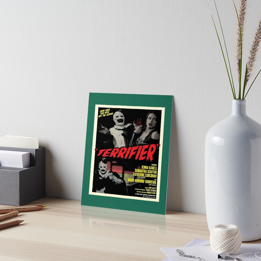 "Terrifier art the clown horror poster " Poster for Sale by YerikAsis ...