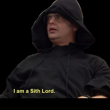 "I am a Sith Lord--Dwight Schrute " Sticker for Sale by RONERNING ...