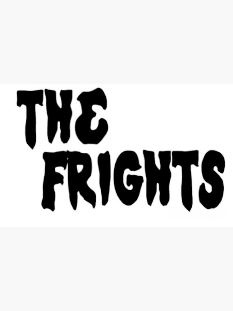 "THE FRIGHTS BAND STICKER - BUMBER STICKER, MAGNET" Sticker for Sale by ...