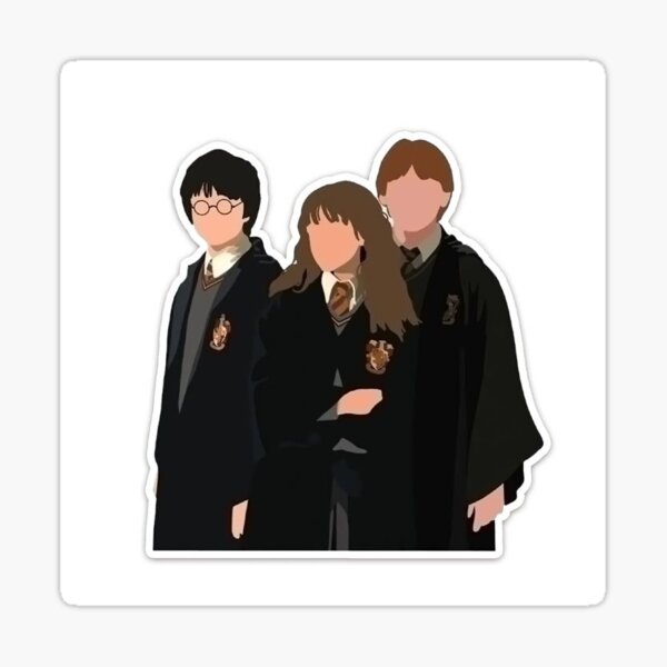 "The golden trio" Sticker for Sale by Strawberry _ | Redbubble