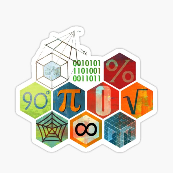 Mathematical Symbols Stickers | Redbubble
