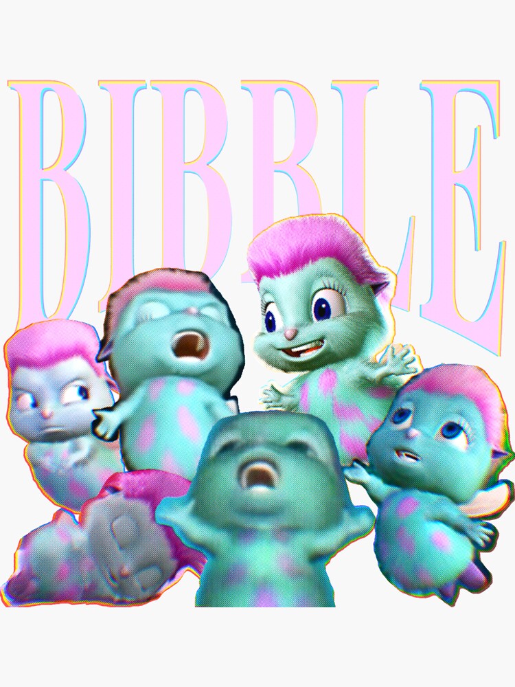"Bibble - Collage" Sticker for Sale by eckstromvan | Redbubble