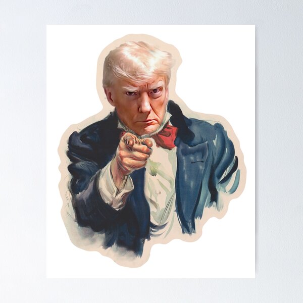 "Donald Trump, Uncle Sam" Poster for Sale by PaletteX | Redbubble