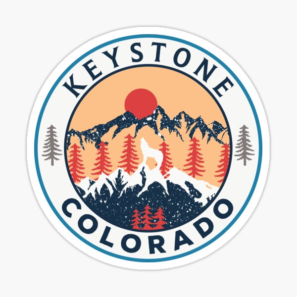 "Keystone Colorado " Sticker for Sale by nature-space | Redbubble
