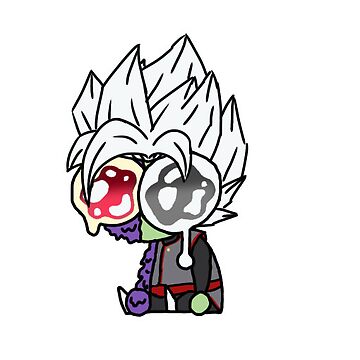 "Crying Corrupted Fusion Zamasu" Sticker for Sale by LunacoVR | Redbubble