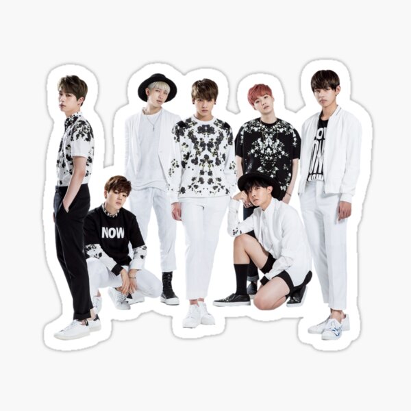 "BTS" Sticker by voiddestiel | Redbubble