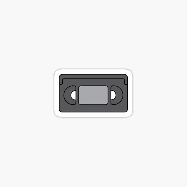 "VHS Tape" Sticker for Sale by AdnyWest | Redbubble