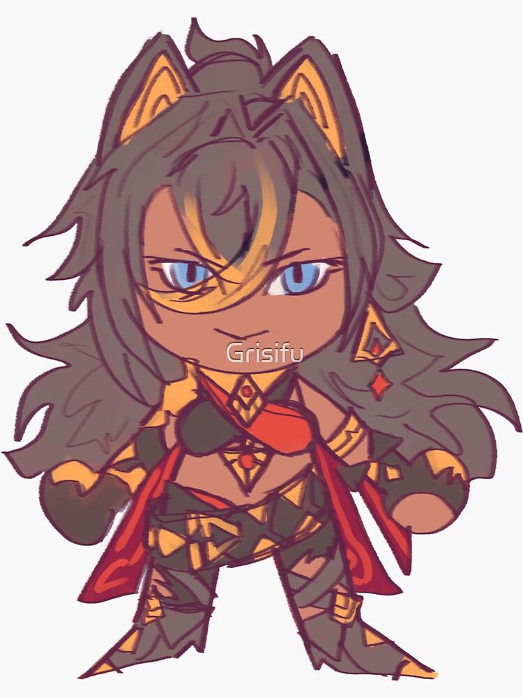 Sticker for Sale mit "Dehya Chibi" von Grisifu | Redbubble