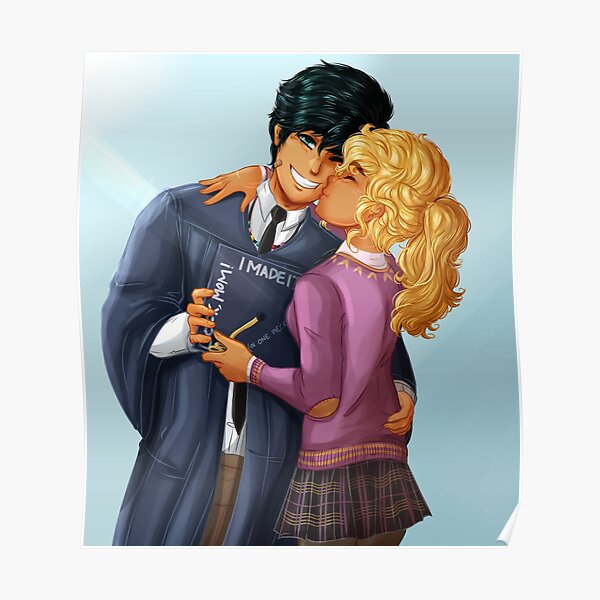 "Percabeth Graduation" Poster by allarica | Redbubble