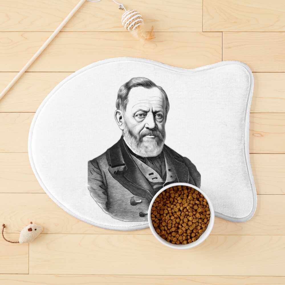 "Portrait of Louis Pasteur" Sticker for Sale by NTGUILTY | Redbubble