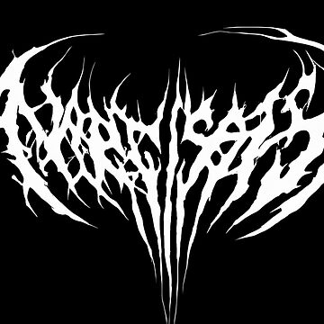 "Narcissit opium carti logo cool font" Greeting Card for Sale by Mar ...