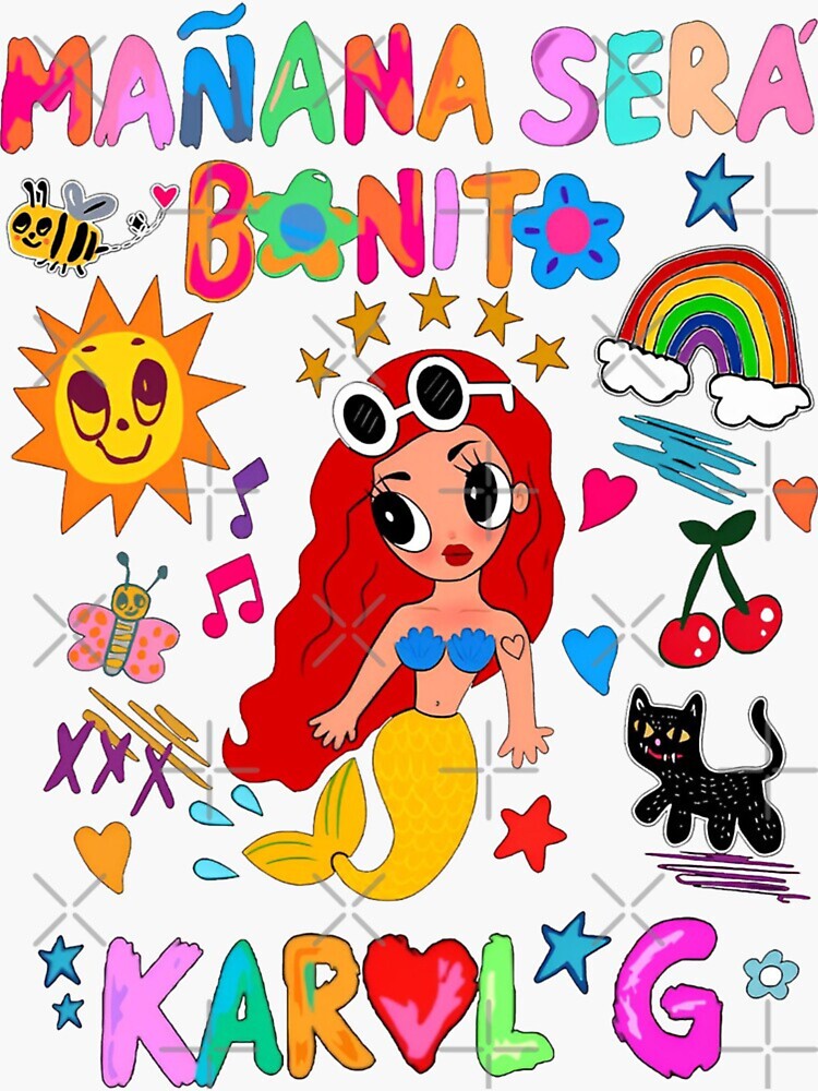 "manana sera bonito designs" Sticker for Sale by somethinyoulike ...