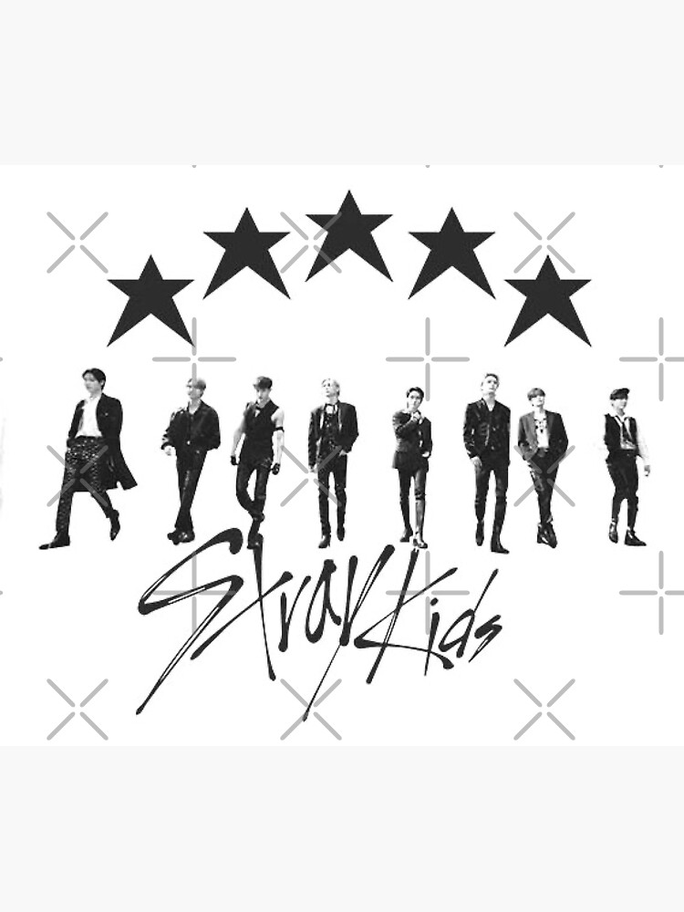 "Logo Stray Kids 5STAR SKZ 스트레이 키즈 3RACHA ot8 members poster comeback ...