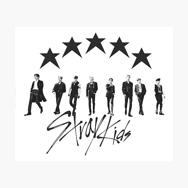 "Logo Stray Kids 5STAR SKZ 스트레이 키즈 3RACHA ot8 members poster comeback ...