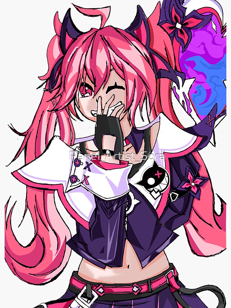 "Elsword Laby Fan art" Sticker for Sale by sorajackton | Redbubble