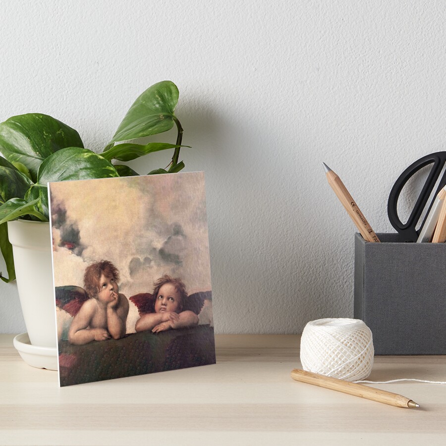 "Raphael Cherubs, Sistine Chapel, Bored Angels, Baroque Cupid Fine Art ...