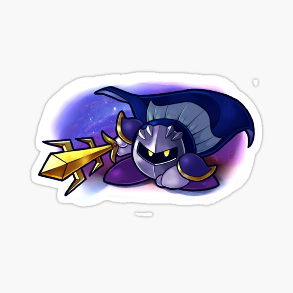 "Meta Knight " Sticker for Sale by Beattie-Jackely | Redbubble