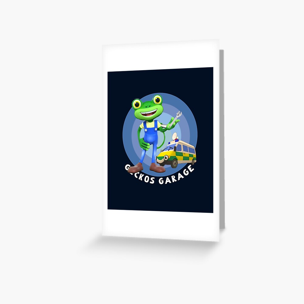 "geckos garage" Sticker for Sale by Design T-shirt | Redbubble
