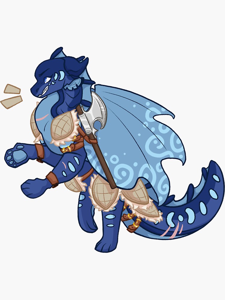 "Tsunami" Sticker for Sale by BlessedBlossom | Redbubble