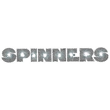 "The Spinners Logo" Sticker for Sale by TheJoeyCook | Redbubble