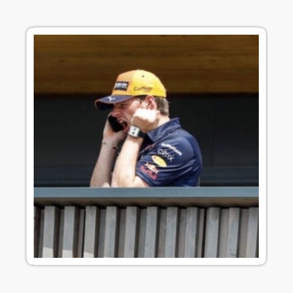"Max Verstappen Meme Sticker" Sticker for Sale by formula1memes | Redbubble