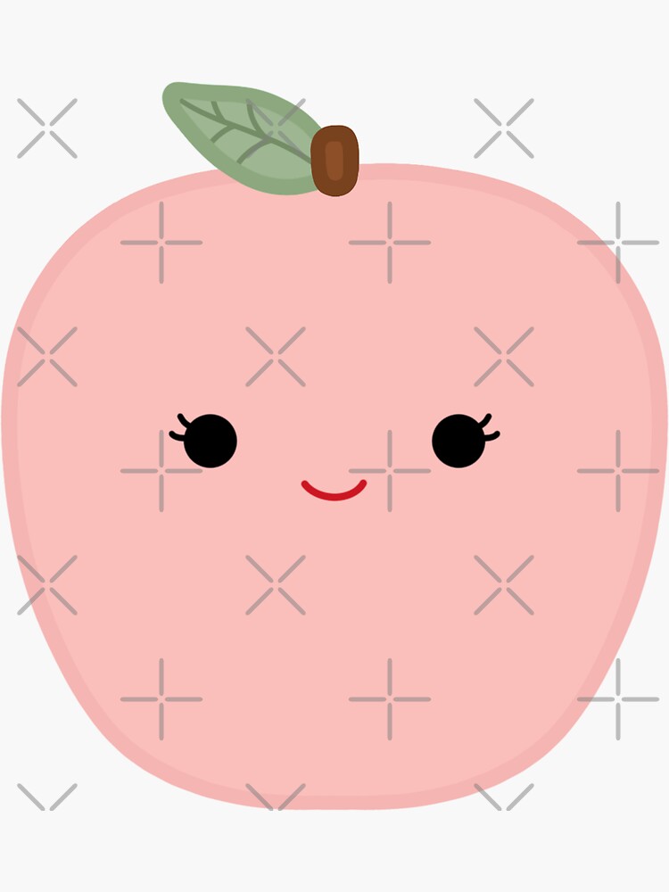 "phyllis the peach squish sticker" Sticker for Sale by @brendaandsunny ...