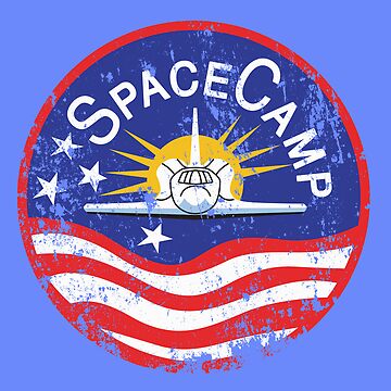 "SpaceCamp Vintage '80s" Sticker for Sale by LastMaxStanding | Redbubble