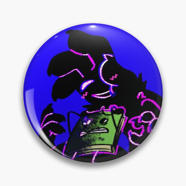 "PPT2 Mr. Hand and Journal" Pin for Sale by enylame | Redbubble