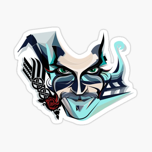 "Floki" Sticker for Sale by romanv61 | Redbubble