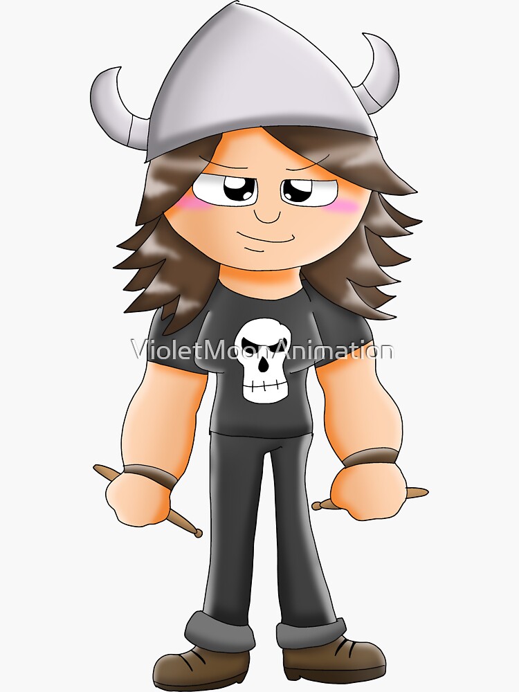 "Axel Chains" Sticker for Sale by Violetmoon1234 | Redbubble