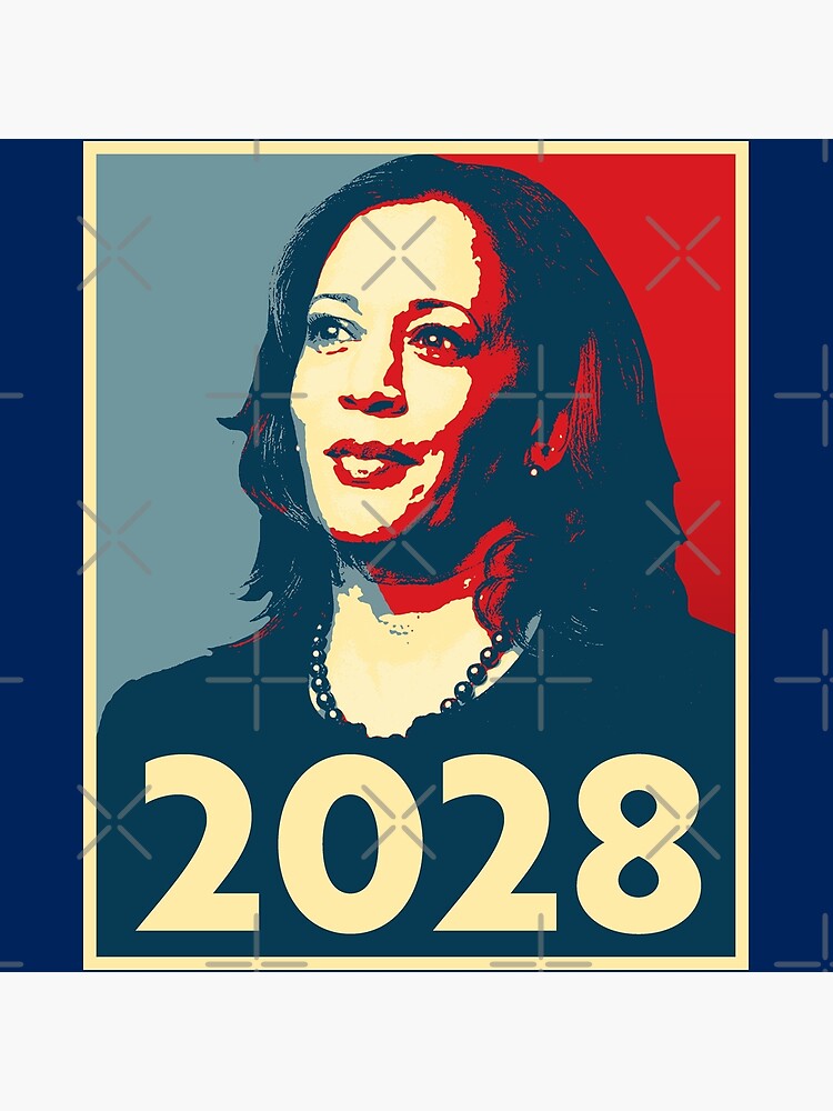 "Kamala Harris 2028" Poster for Sale by partyfarty | Redbubble