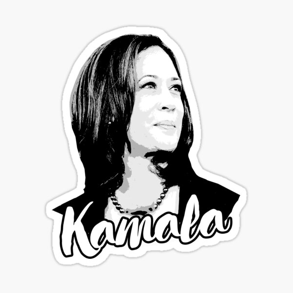 "Kamala Harris" Sticker for Sale by partyfarty | Redbubble