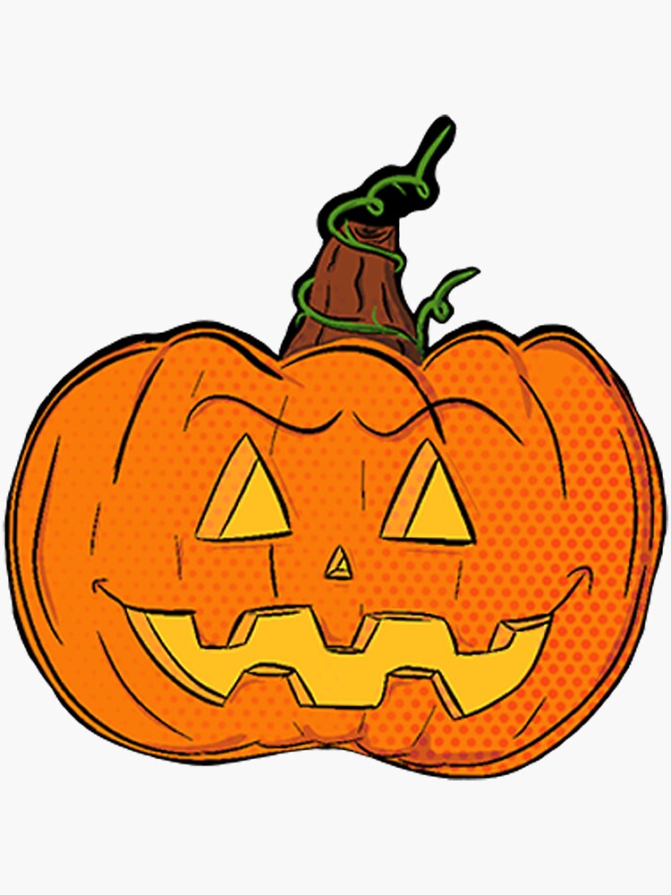 "jack o lantern" Sticker for Sale by mrblinders | Redbubble