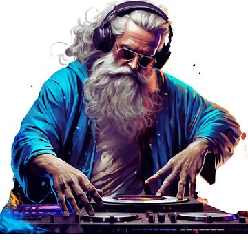"God Is a DJ" Poster for Sale by THEINFINTY | Redbubble