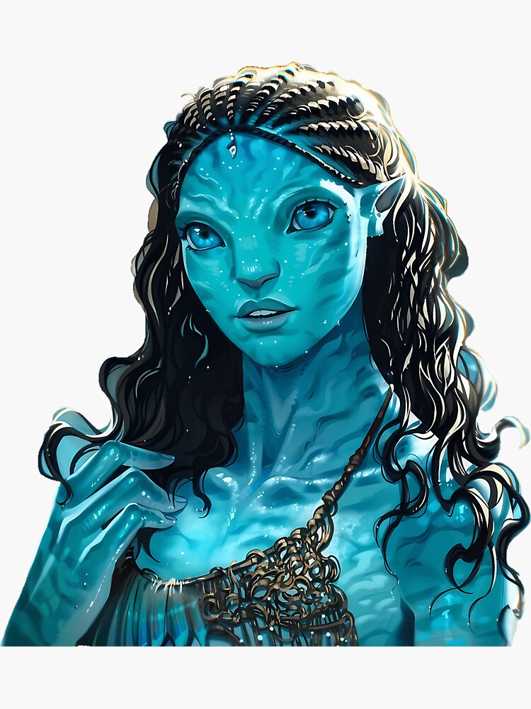 "Tsireya" Sticker for Sale by MeadowsBennet | Redbubble