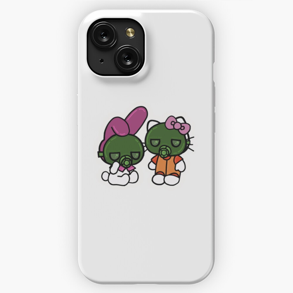 "Hello Kitty My Melody Gas Mask" Sticker for Sale by Alyssa Slusher ...