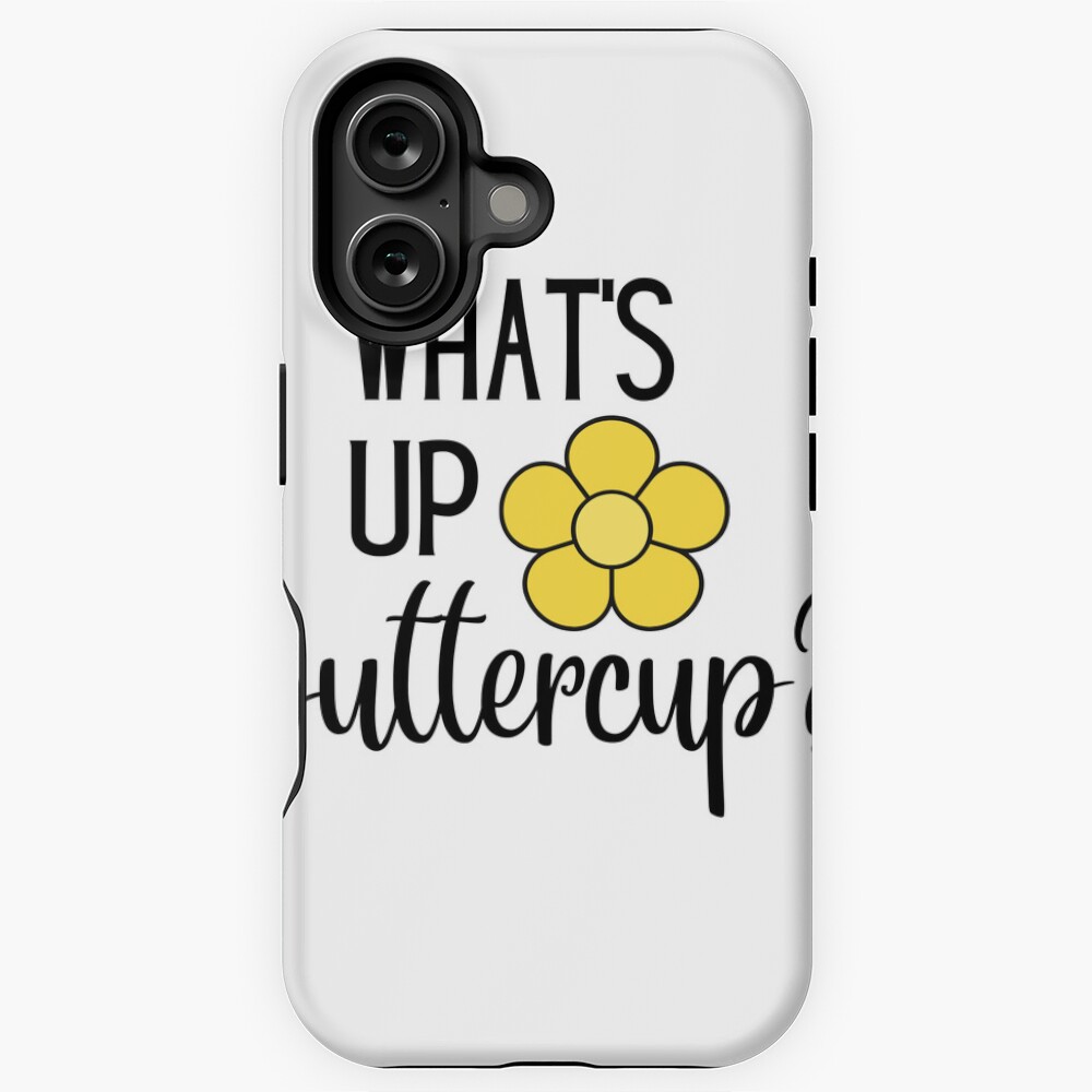 "What's Up Buttercup" Sticker for Sale by littleridge | Redbubble