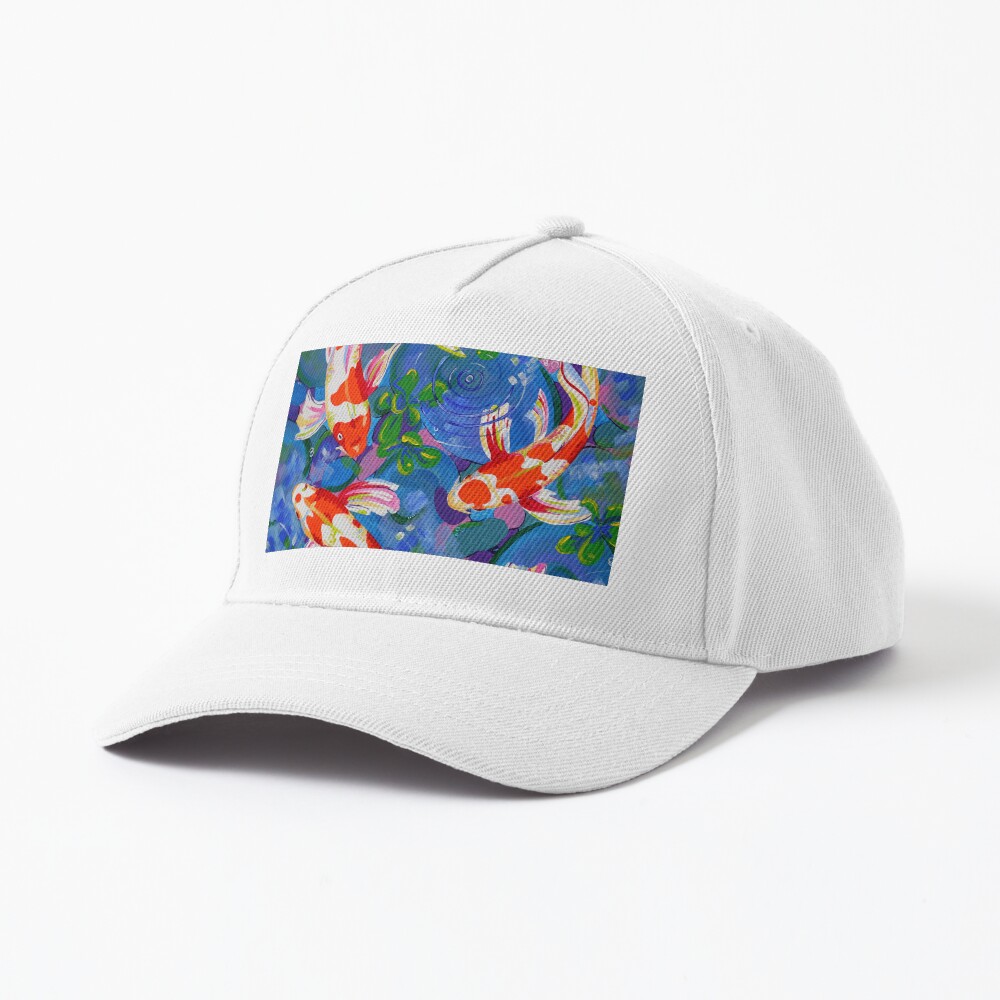 "Koi - Acrylic koi fish painting" Art Print for Sale by EveiArt | Redbubble