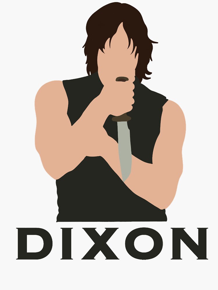 "daryl dixon" Sticker for Sale by Lemonsimson | Redbubble