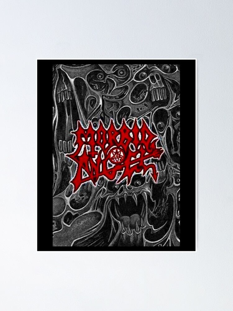 "MORBID ANGEL BAND ARTWORK (1)" Poster for Sale by KaurSeamusMode ...